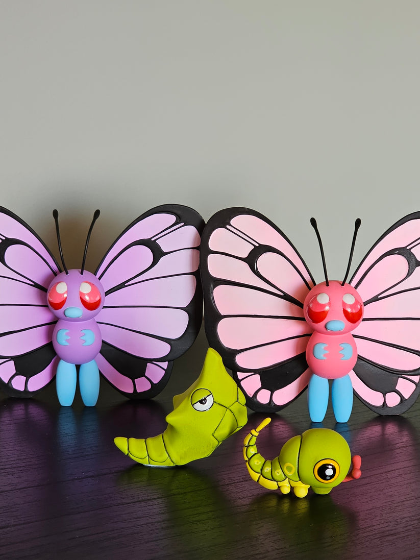 Butterfree family Pokémon fan art - Limited Edition series 1 – That ...