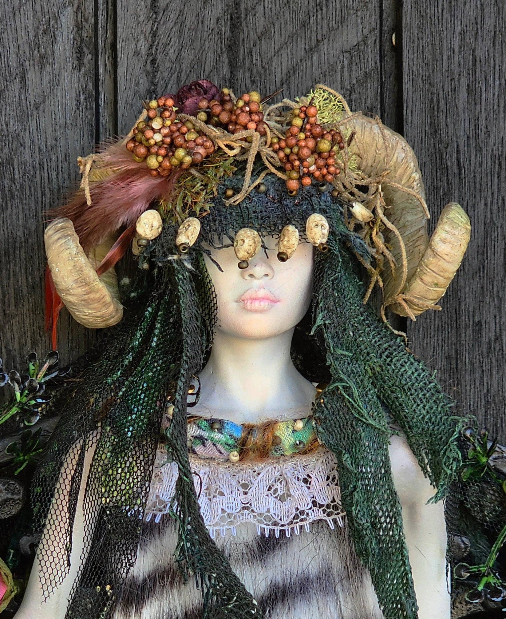 Dead Fairy - 'Breann Sidhe' sculptural fairy art doll – That Creative ...